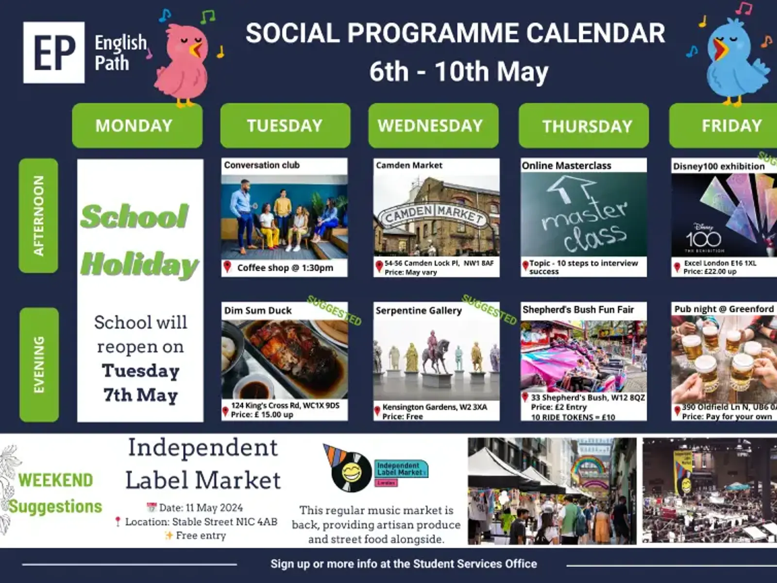 Social Activities | English Path